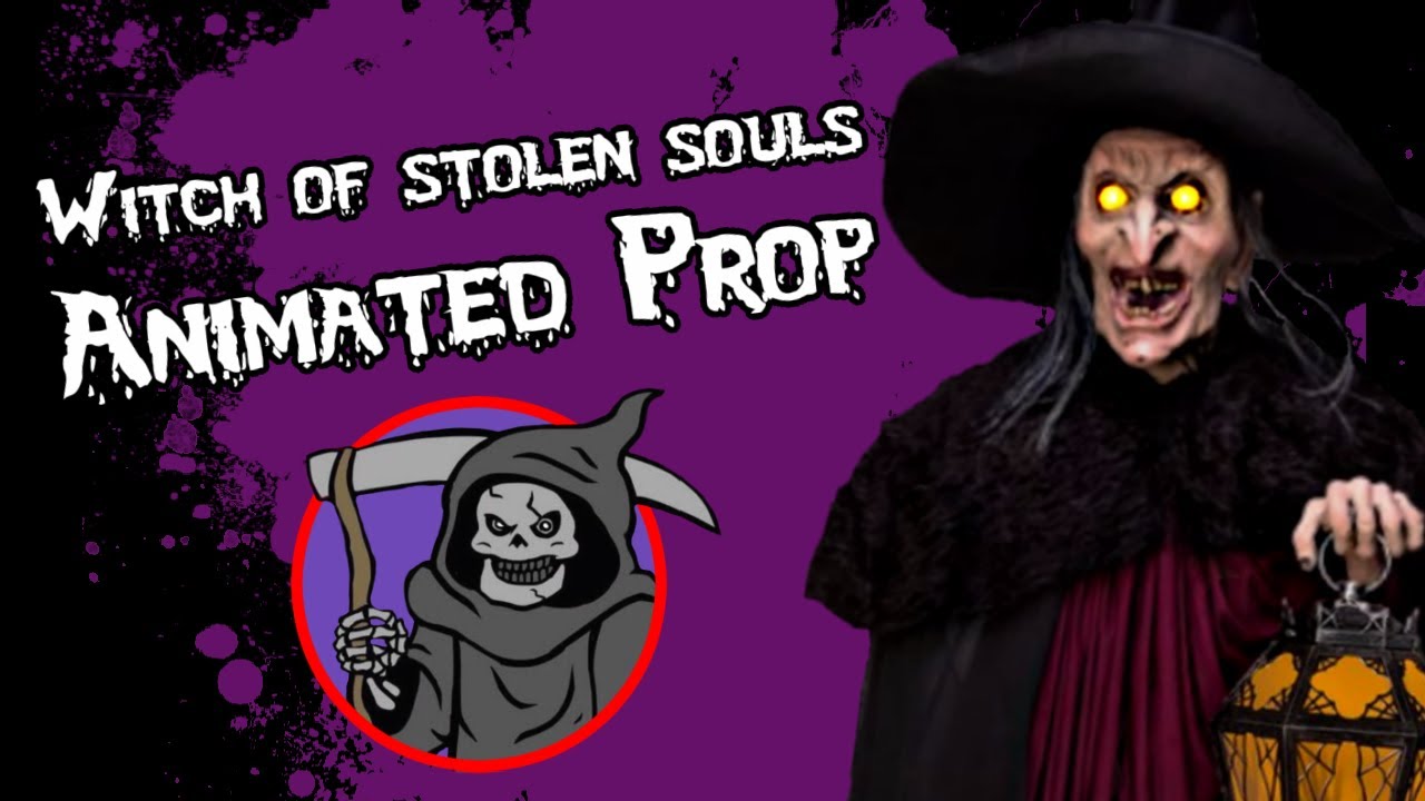 Witch of Stolen Souls animated prop - YouTube