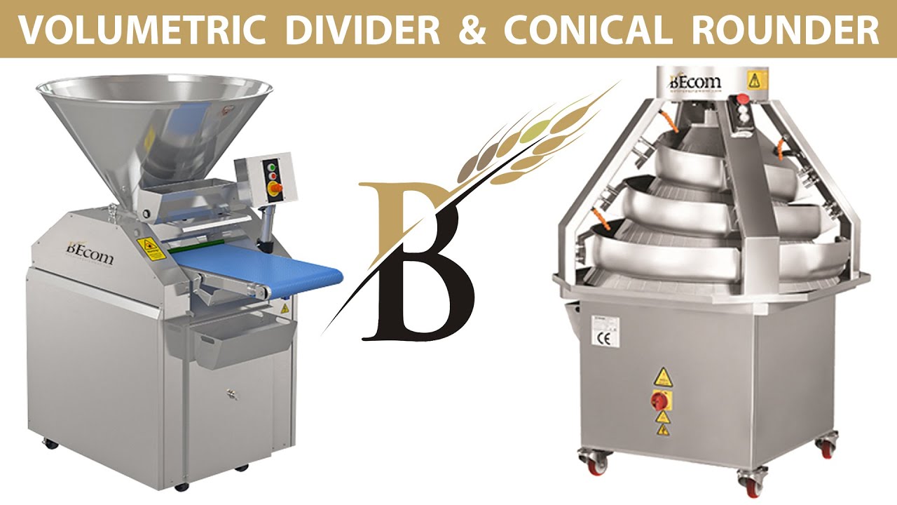 BEcom Volumetric Divider and Conical Rounder Combination - BE-VDIV-2400 ...