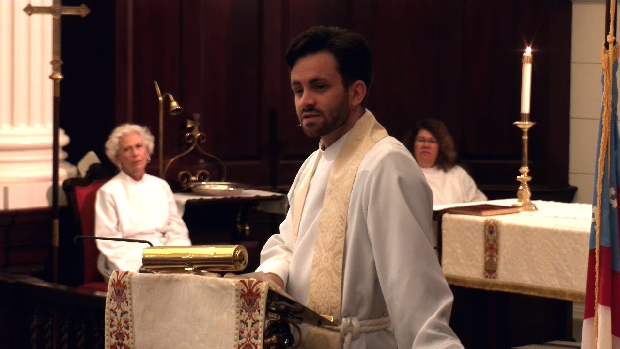 The Reverend Blake Singer preached on Sunday, August 27, 2023 - YouTube