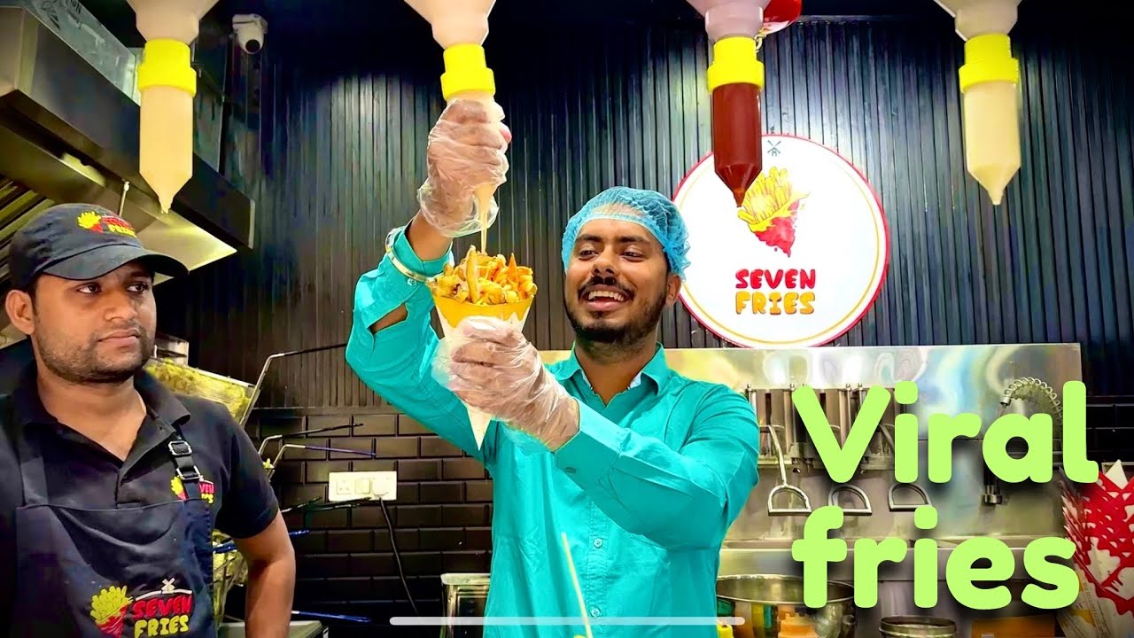 Seven Fries II Viral Fries of Oman is now in Delhi - YouTube