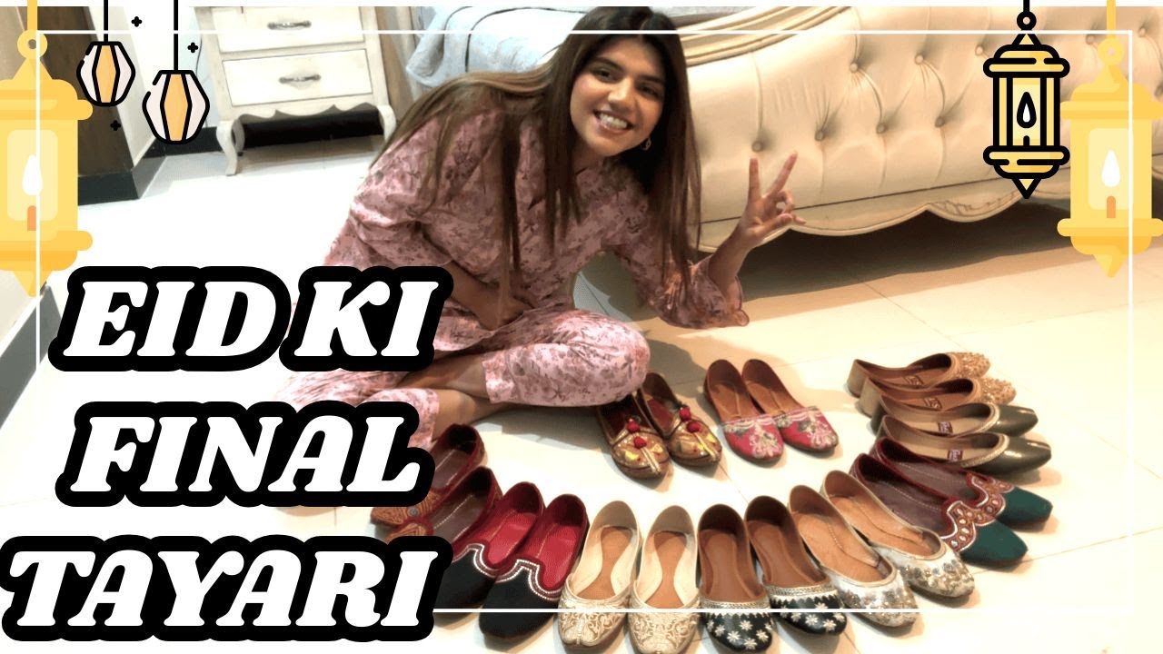 EID KI TAYAR AUR FULL KHUSSA COLLECTION! KYA HUSBAND KA SUIT MILA ...