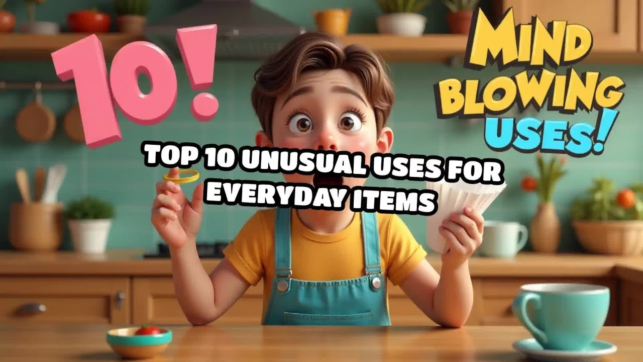 Top 10 Unusual Uses for Everyday Items - YouTube