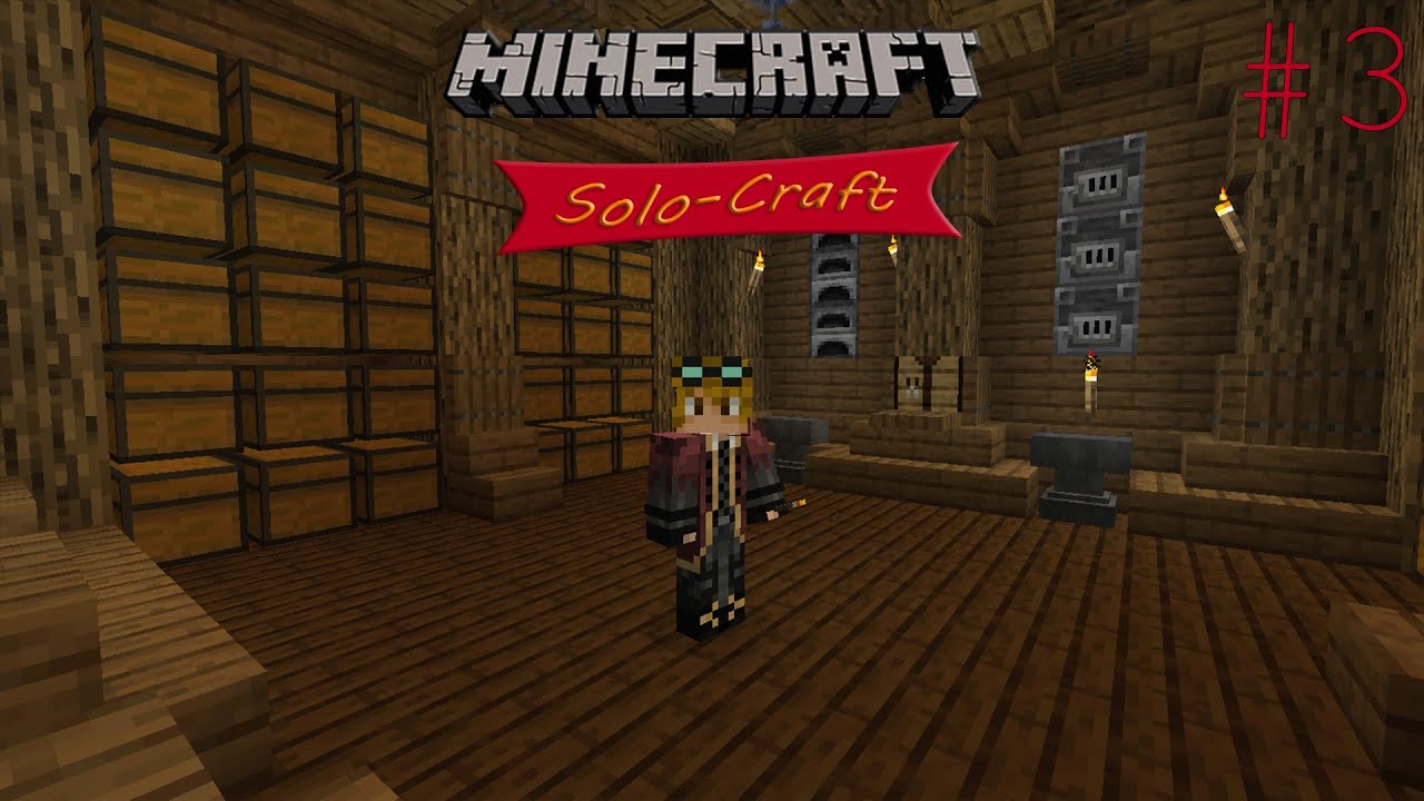 MINECRAFT: Solo-Craft season 1 Ep. 3 THE BEST BUILD I'VE EVER BUILT ...