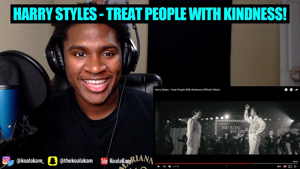 Harry is DANCING!? Harry Styles - Treat People With Kindness (Official ...
