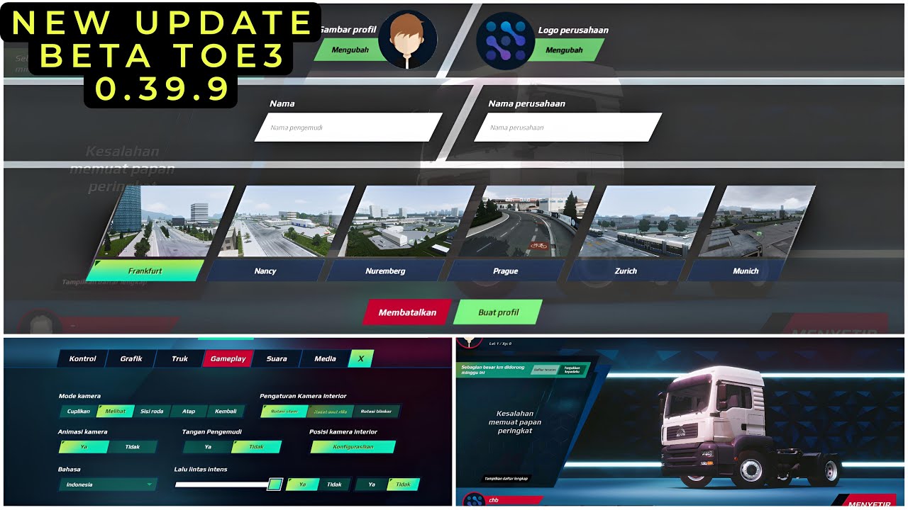 toe3 new update version 0.39.9 Beta banyak fitur terbaru - YouTube