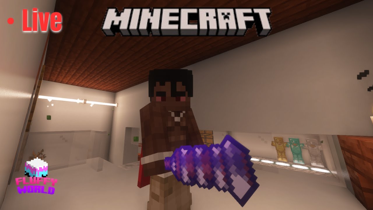 อีกเยอะะะะะะะ!!!!! | Minecraft FluffyWorld | Live. - YouTube