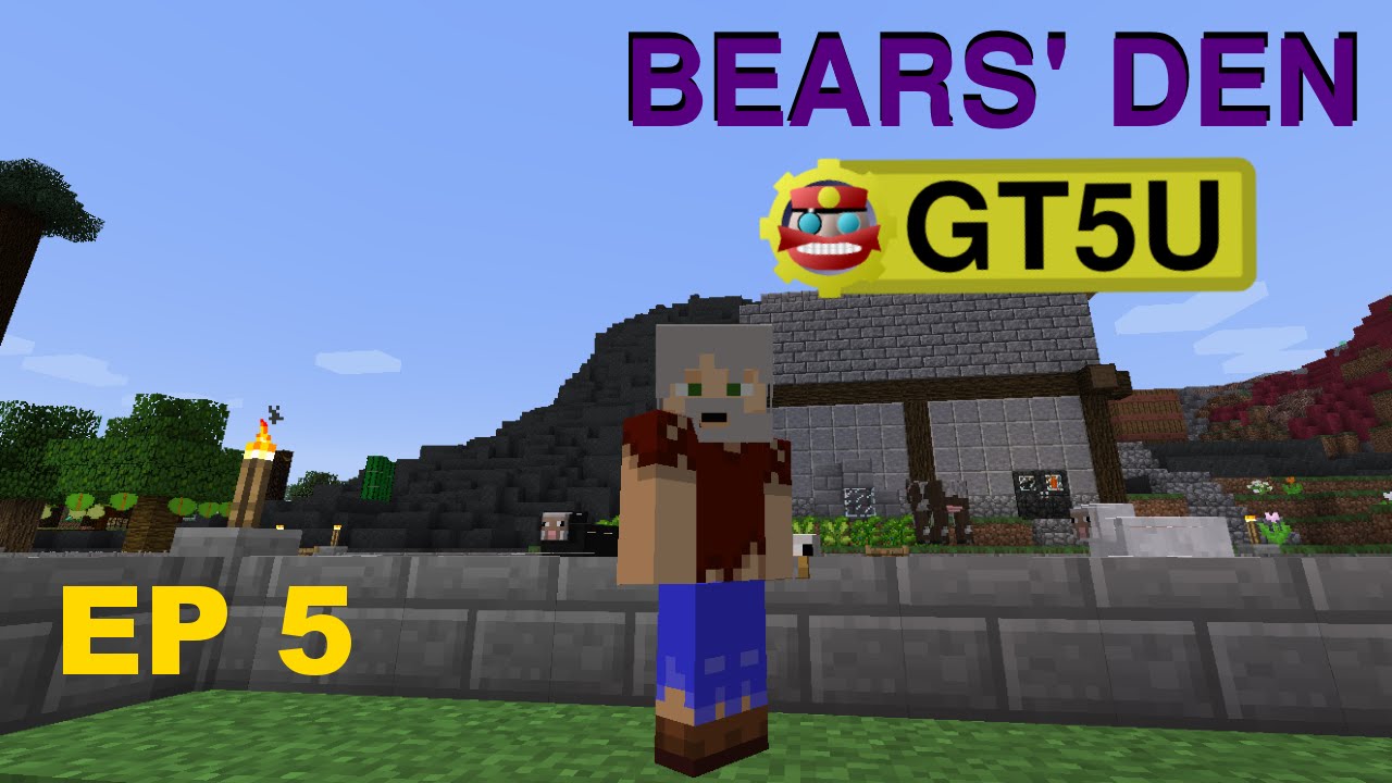 [Gregtech 5U LP] EP 5 Bronze coal boiler and alloy smelter - YouTube