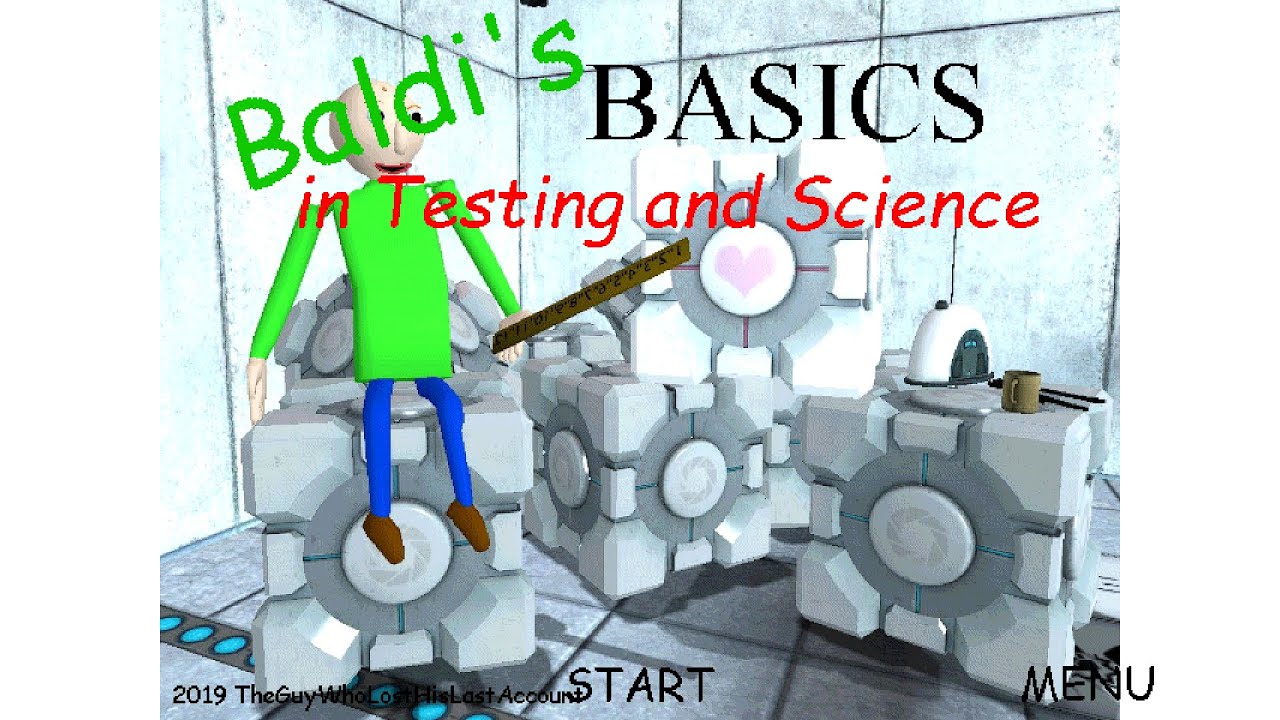 Baldi's Basics In Science And Testing (Baldi Mod) - YouTube