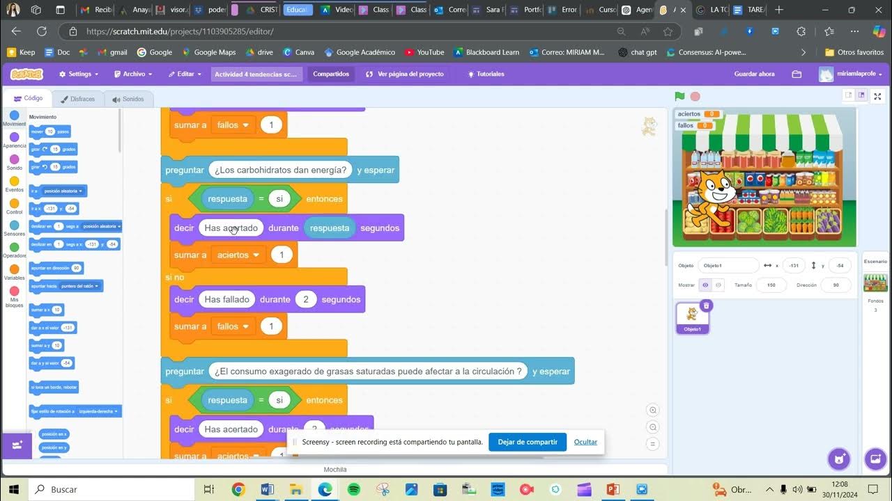 JUEGO DE PREGUNTAS DE SCRATCH - YouTube