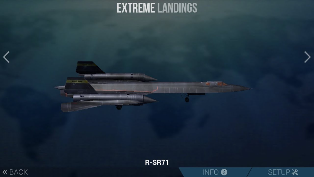 Extreme Landing Pro R-SR71 - Lockheed SR-71 Blackbird. The fastest jet ...