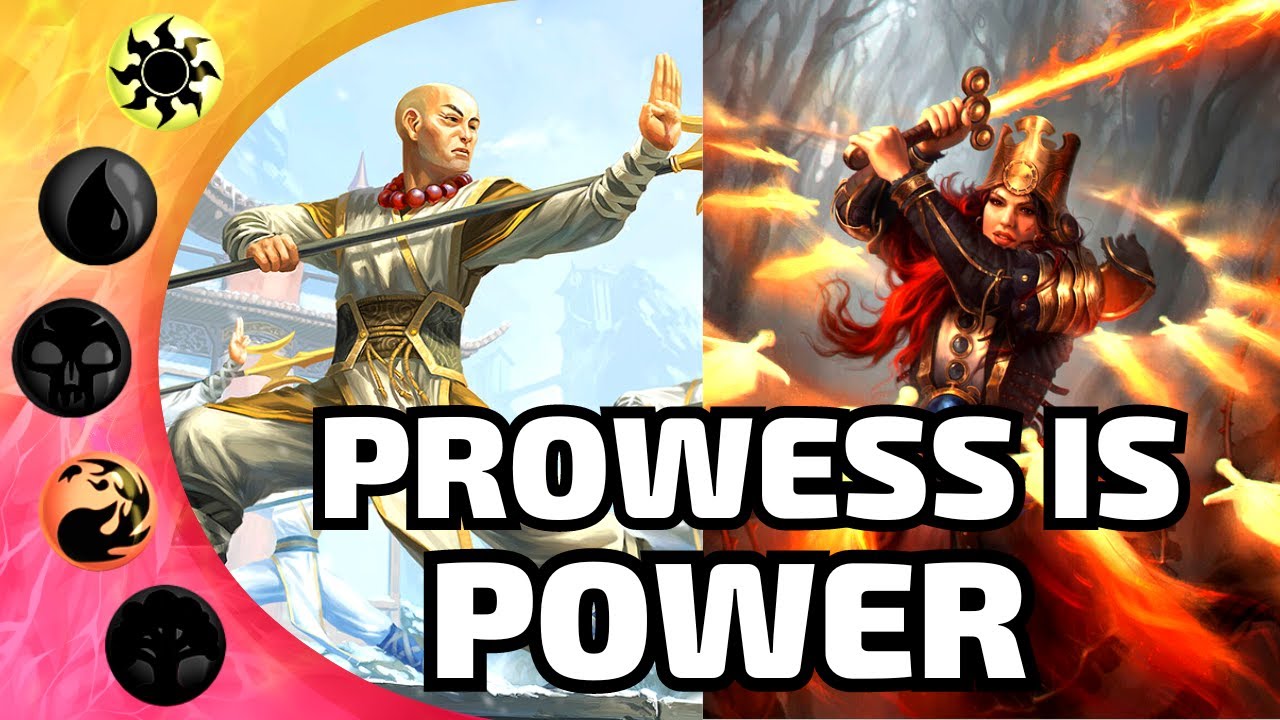 🔴⚪ Rank Up Fast With the Best Boros Prowess| MTG Magic the Gathering Arena Standard Deck - YouTube