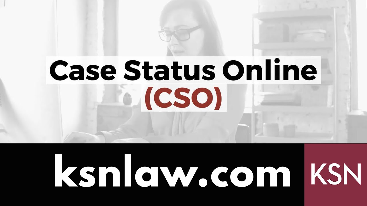 KSN’s Case Status Online (CSO) Client Portal - YouTube