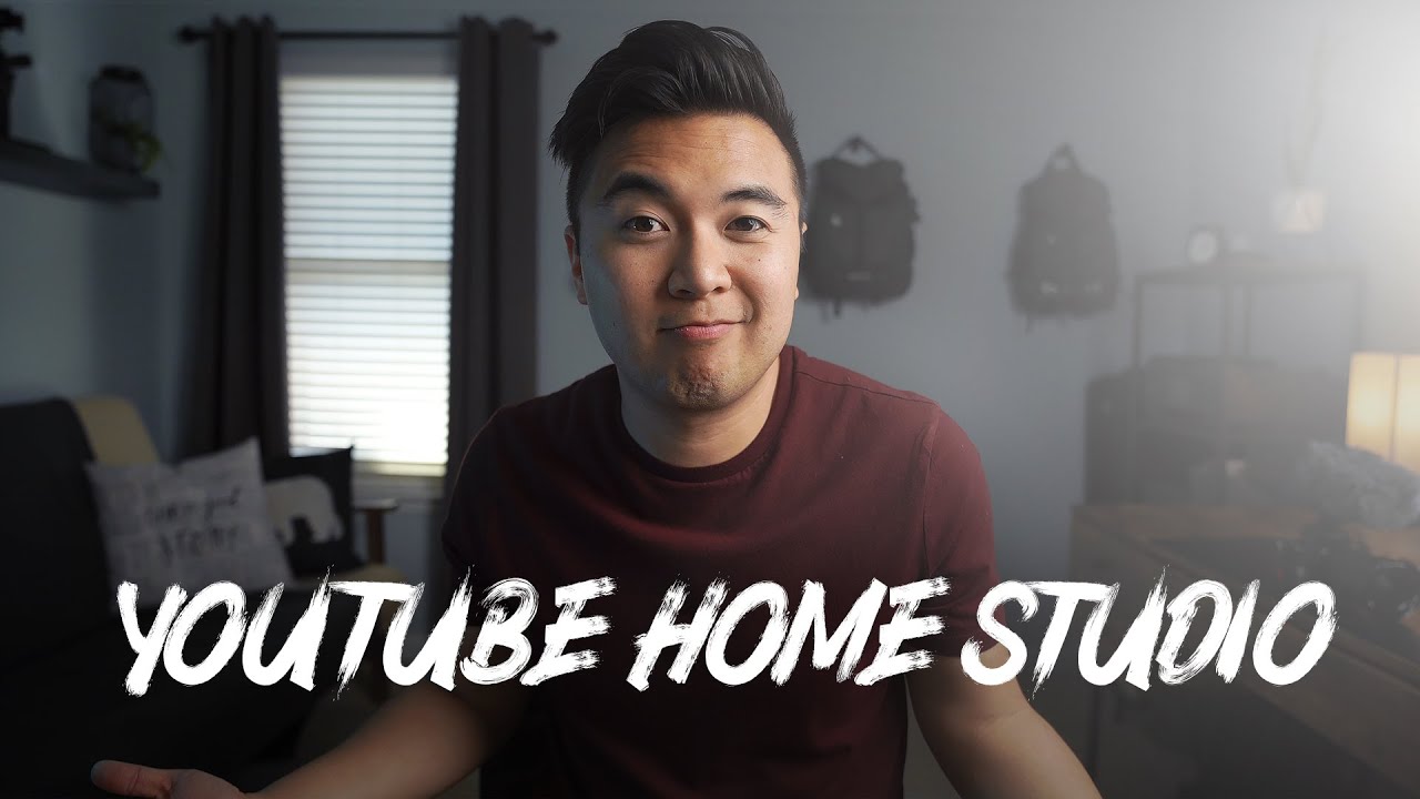 MY YOUTUBE HOME STUDIO TOUR - Bedroom YouTube Studio Hacks! - YouTube