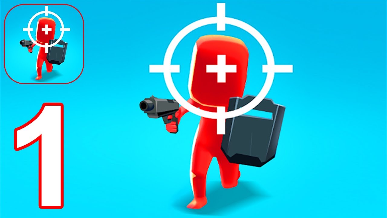 Gun Run 3D - Gameplay Part 1 Tutorial (Android, iOS) #1 - YouTube