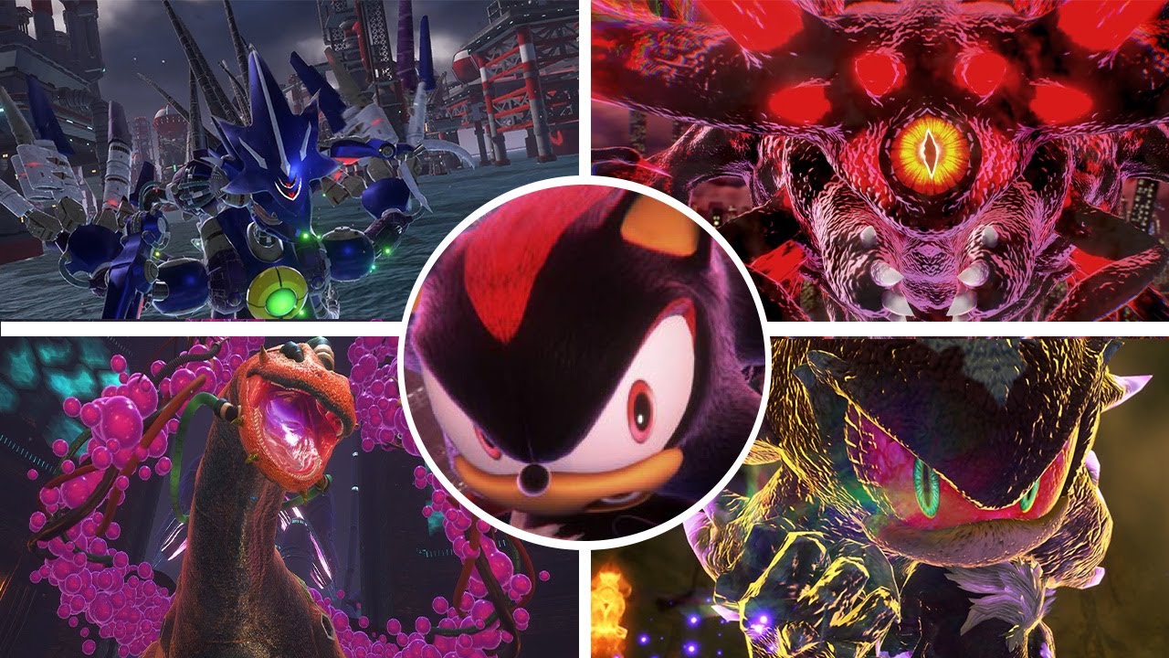 Shadow Generations All Bosses S Ranked (No Damage) - YouTube