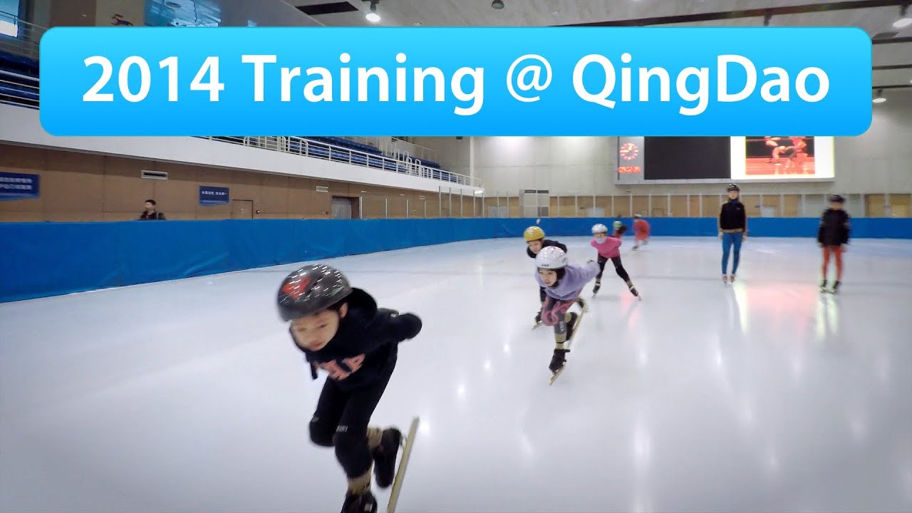 2014 Training at QingDao (Singapore Short Track Speed Skating Junior ...