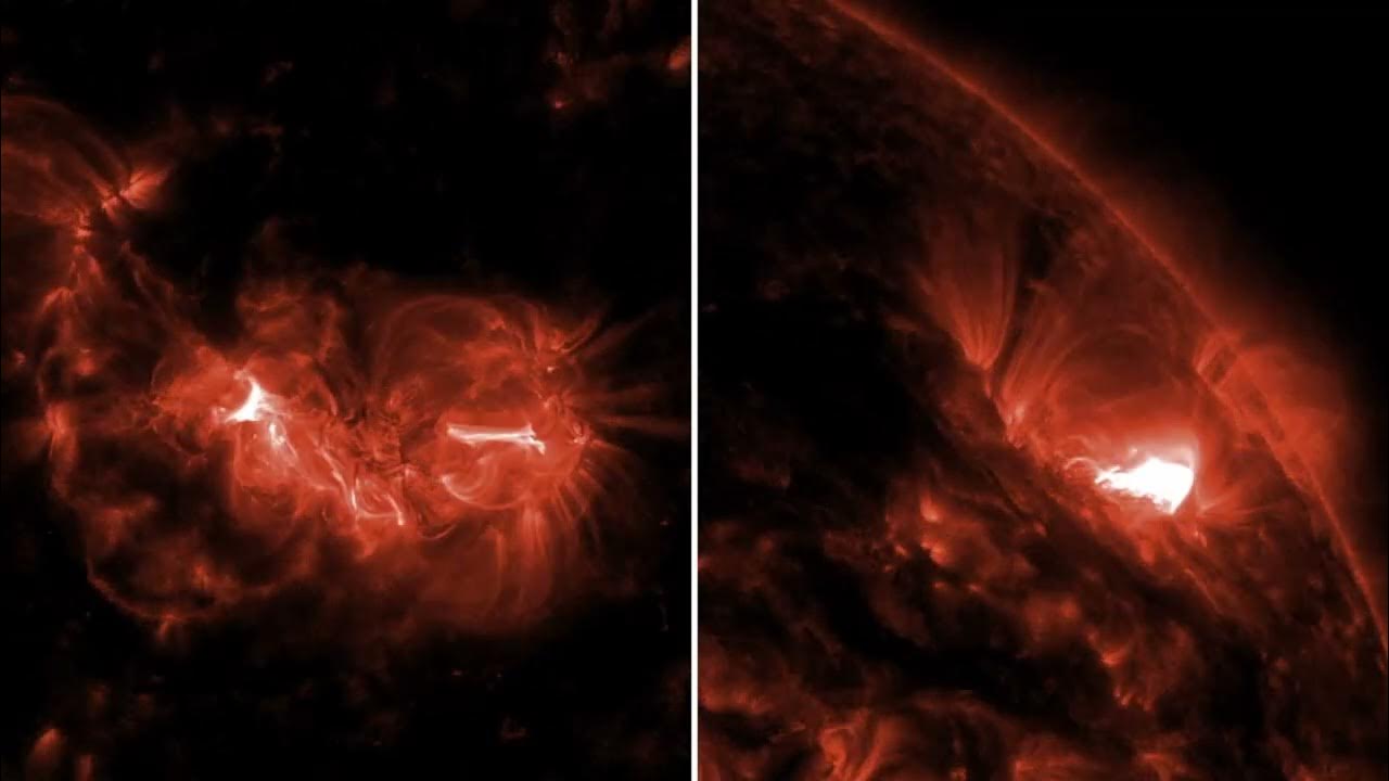 NASA/Solar Dynamics Observatory: Solar flares - YouTube
