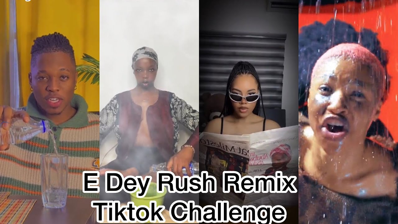 E Dey Rush by Ayra Star Tiktok Transition Challenge #ayrastar # ...