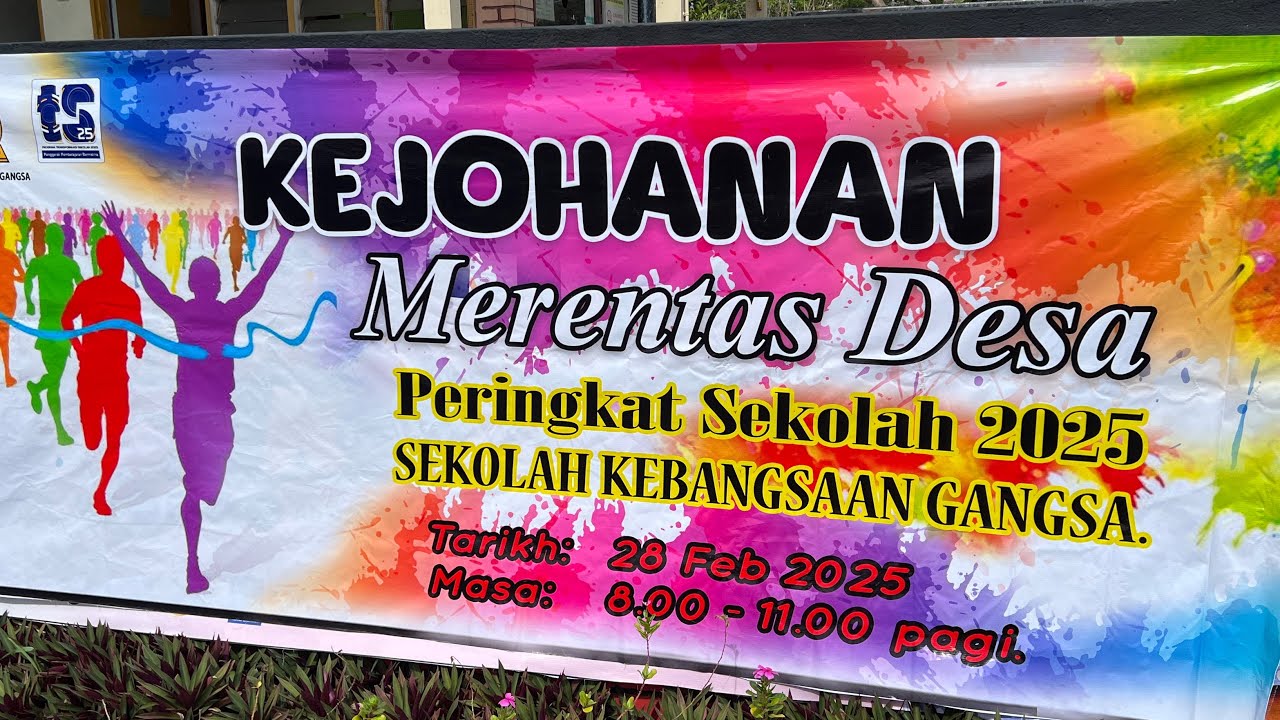 Kejohanan Merentas Desa Sk Gangsa 2025 - YouTube