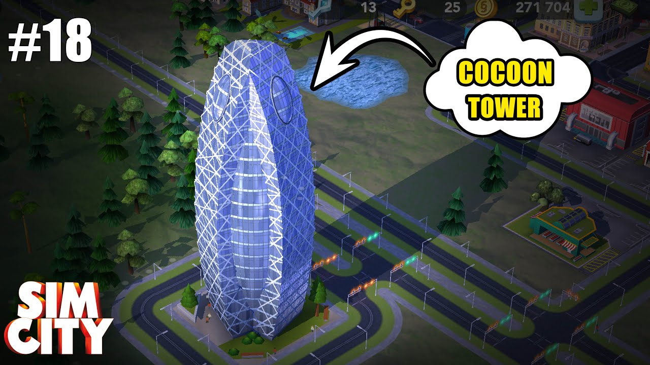 I BUILD BIG COCOON TOWER IN OUR CITY | SIMCITY BUILDIT | EP 18 - YouTube