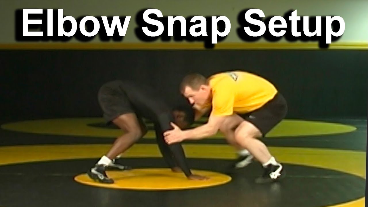 Elbow Snap Setup - Cary Kolat Wrestling Moves - YouTube