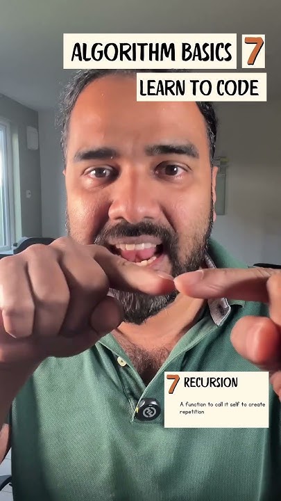 Learn to code Session 7 : #Recursion #shorts #youtubeshorts #programming - YouTube