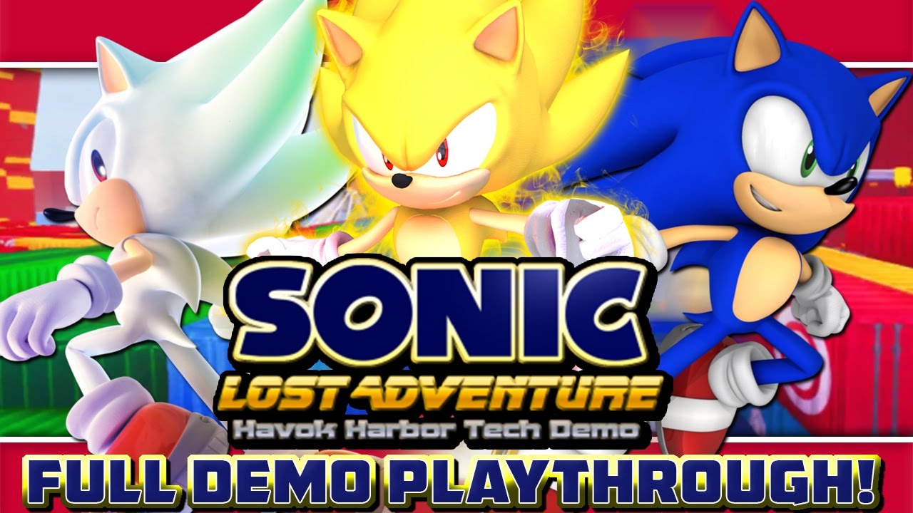 Sonic Lost Adventure (PC FANGAME) - Havok Harbor Tech Demo & Hyper ...