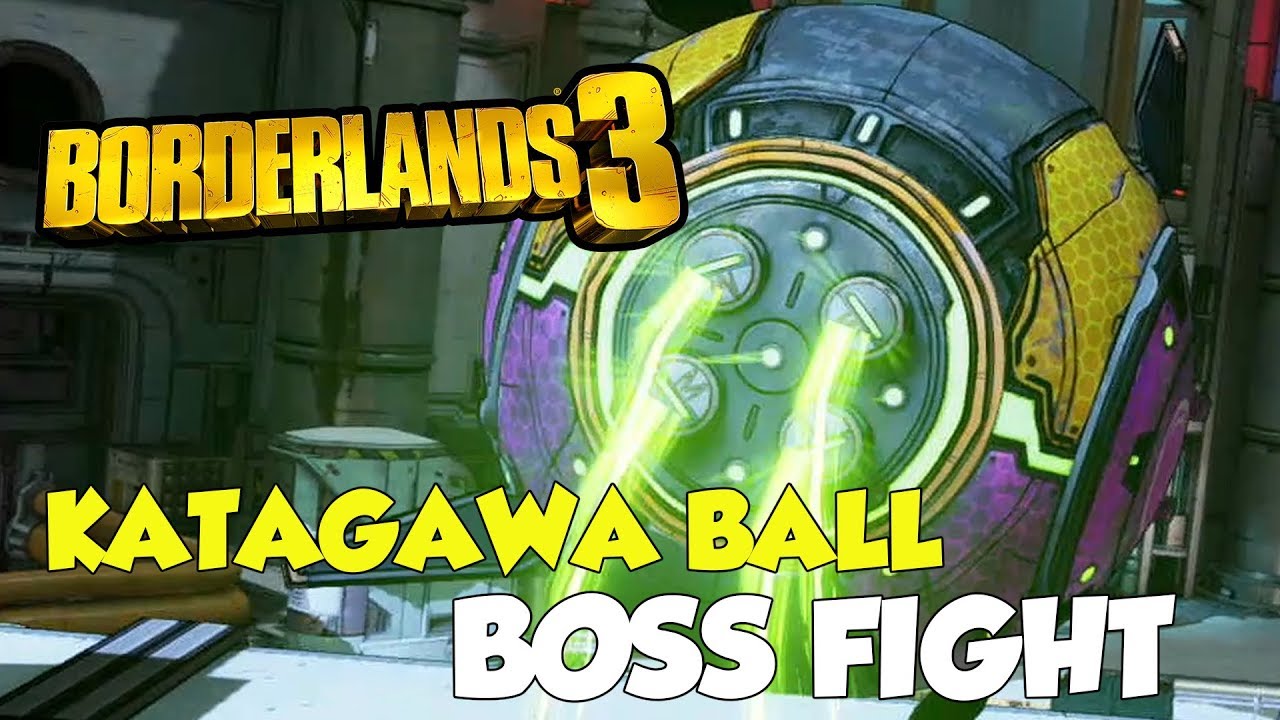 Borderlands 3 Katagawa Ball Boss Fight (Solo) - YouTube
