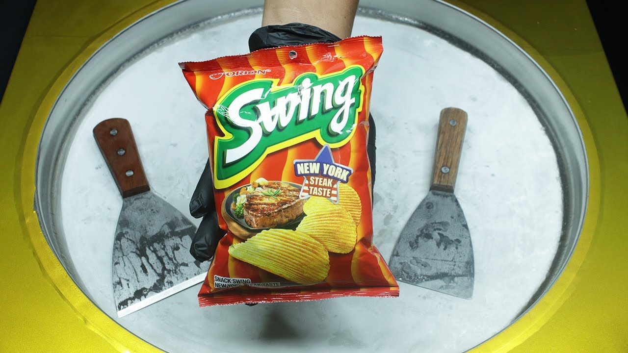 BEST ICE CREAM - SWING STEAK ICE CREAM ROLLS - YouTube