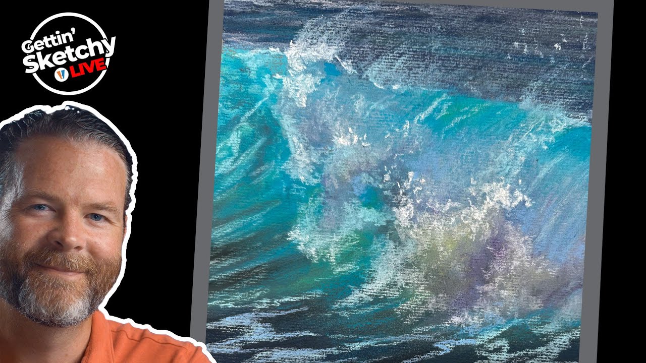 Drawing with Tones and Values - No Lines - Gettin' Sketchy Live - YouTube