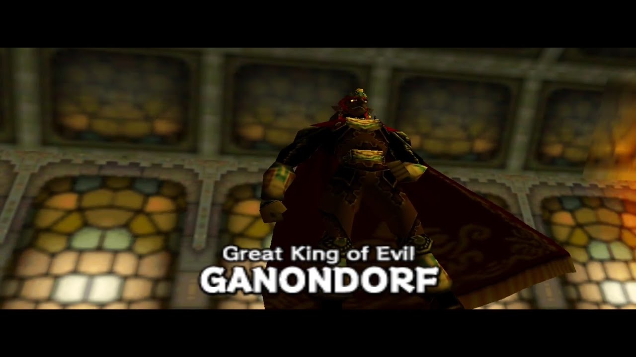 GREAT KING OF THE EVIL GANONDORF | The Legend of Zelda: Ocarina of Time ...