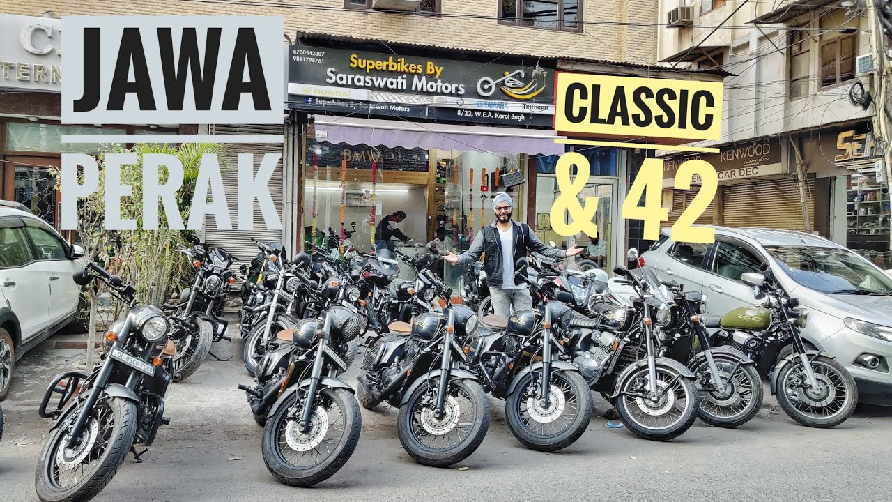 JAWA Perak, Classic & 42 | Better than YEZDI? | Complete Range ...