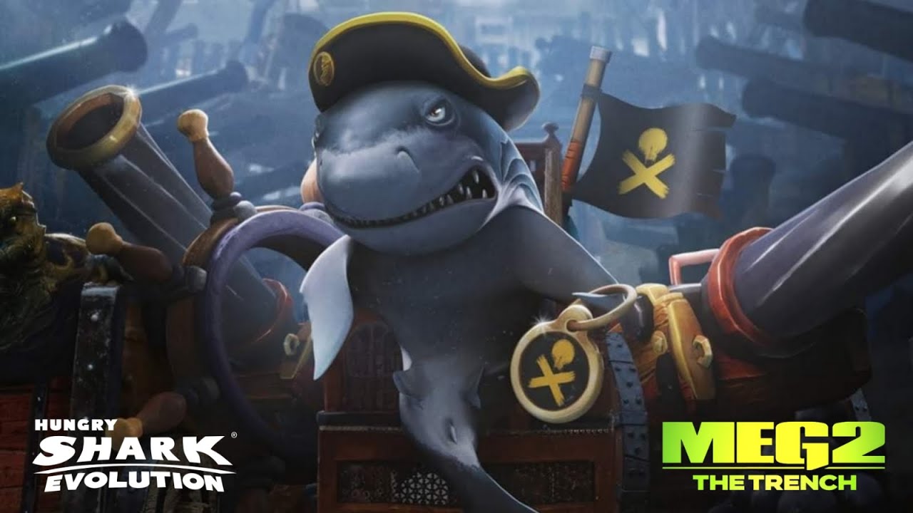 THE MEG 2 X SKULL BONES GAMEPLAY - Hungry Shark Evolution 10.9.0 apk ...