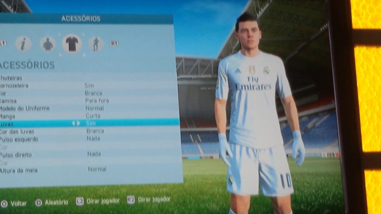 COMO CRIAR UM JOGADOR NO FIFA 16 - YouTube