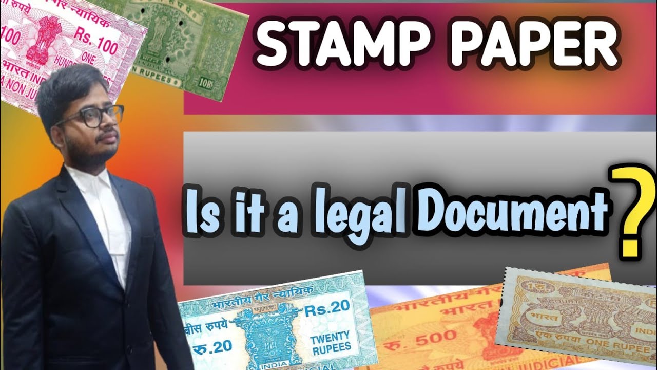 Types of Stamp Paper and its Usage#Law At Doorstep#Adv Tirtharaj ...
