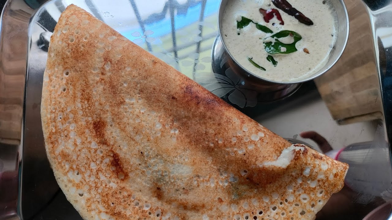 ||Andhra style upma dosa|| #upmadosa with #peanutchutney #pallichutney ...