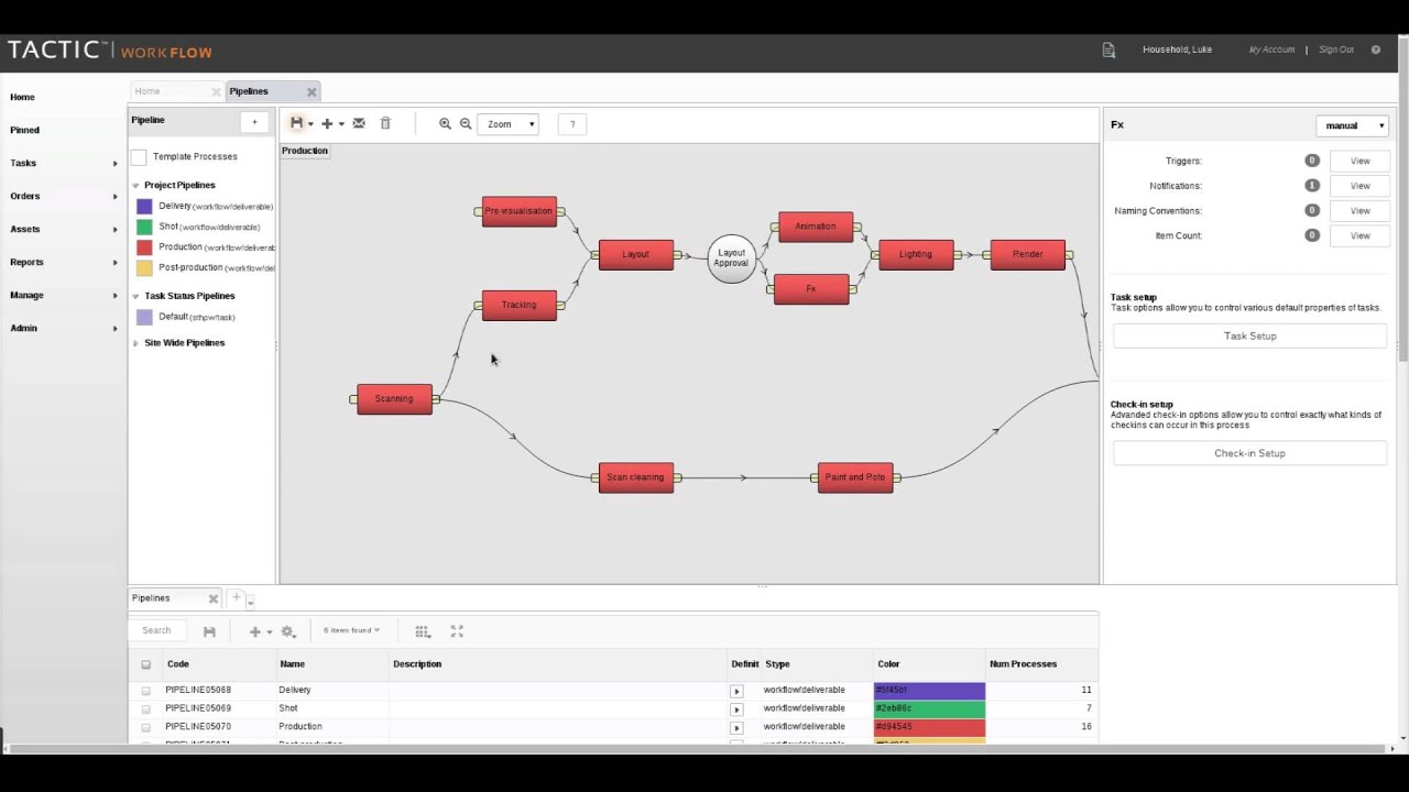 Introduction to TACTIC | workflow - YouTube