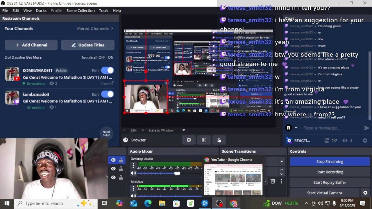 Kai Cenat Welcome To Mafiathon 3| DAY 1 | AM I LATE? - YouTube