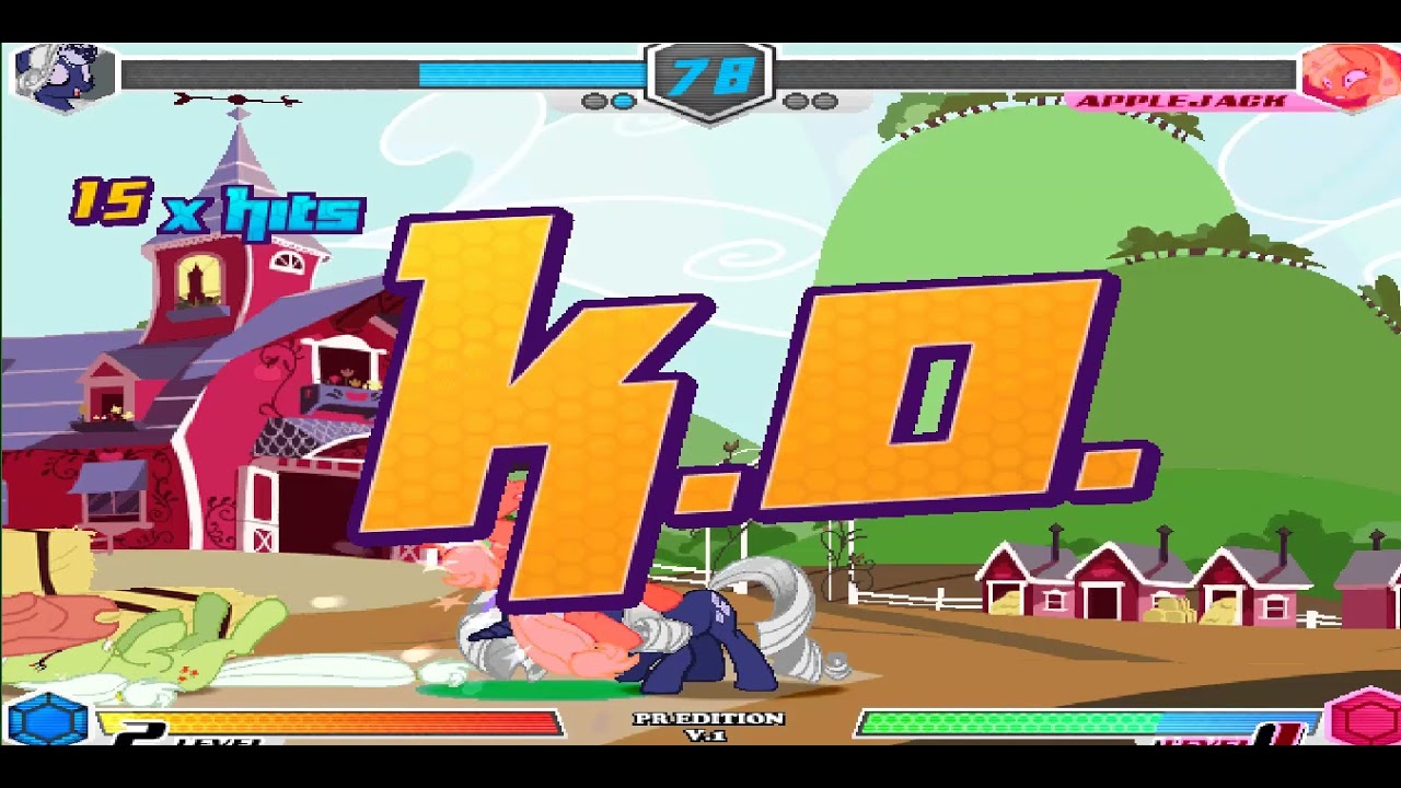 MLP Fighting Is Magic - Nightmare Rarity Story Mode - YouTube