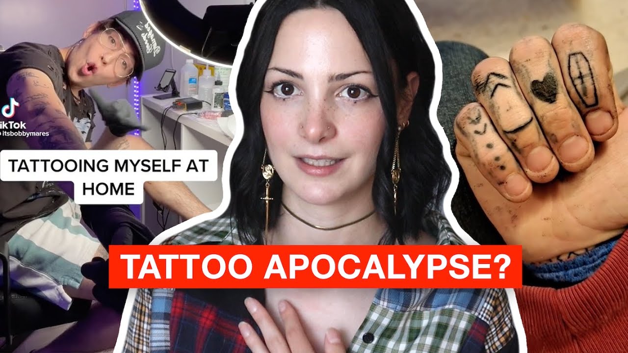 How Tiktok Inspired a Generation of Tattoo Scratchers - YouTube