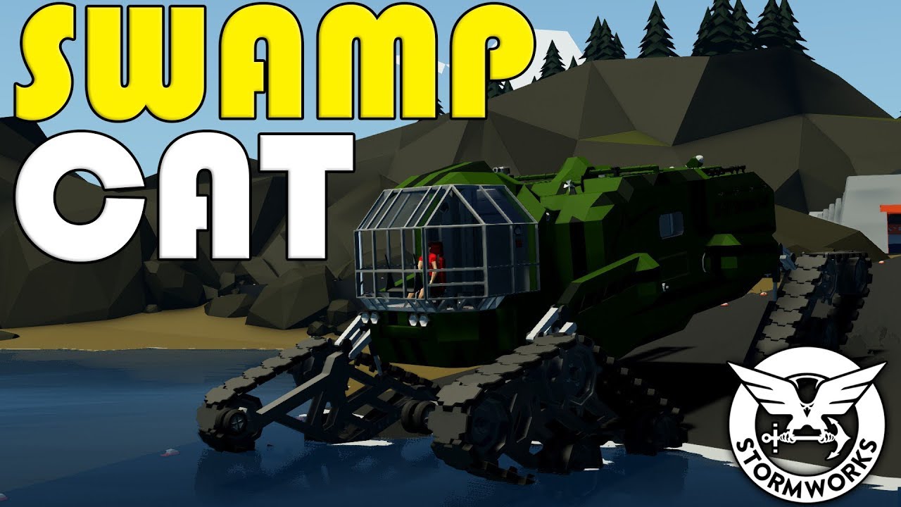 Awesome Amphibious Bug! - Stormworks Gameplay - Swamp Cat - YouTube