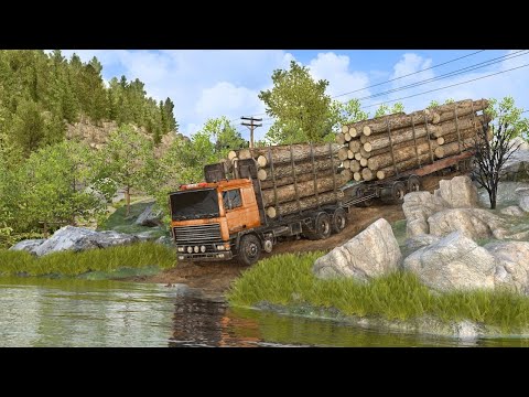 Snow Mud Truck Runner Off-road Game - YouTube