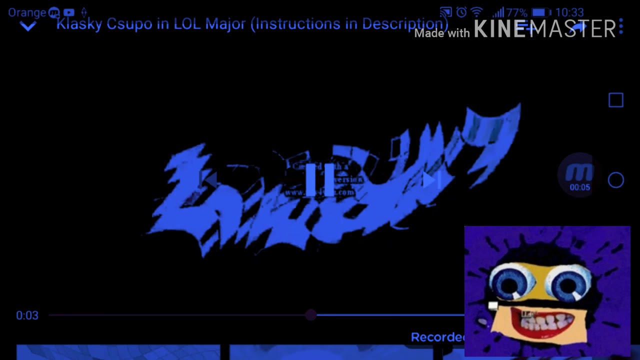 Klasky Csupo in LOL Major in Windows 8 Chorded - YouTube