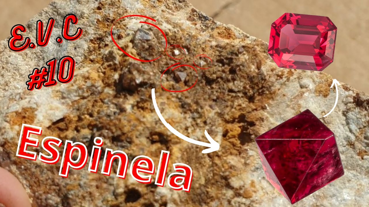 Encuentro GEMAS Rojo Rubí de Espinela en Cantera de Mármol - YouTube