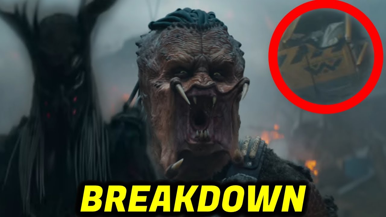 PREDATOR Badlands Teaser Trailer Breakdown & Things You Missed! Weyland ...