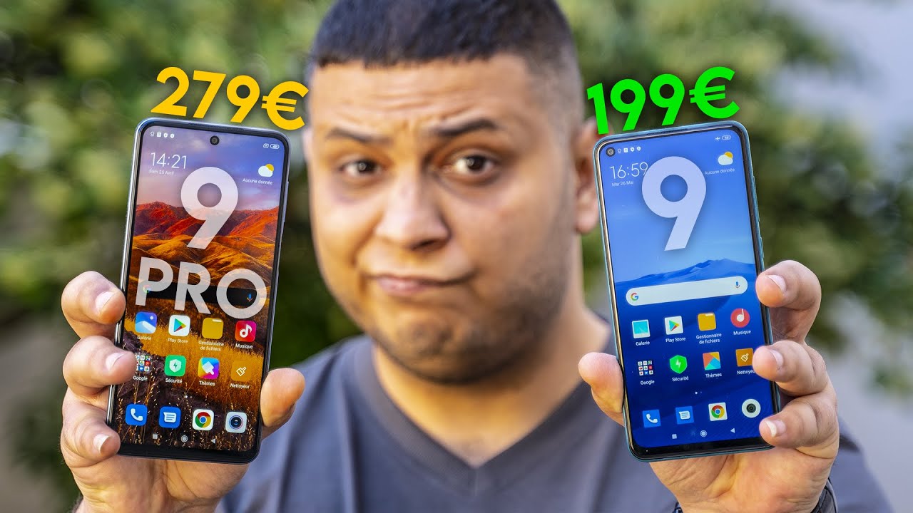 REDMI NOTE 9 vs REDMI NOTE 9 Pro : lequel choisir ? - YouTube