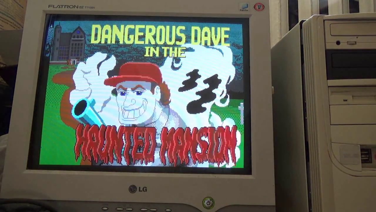 DOS Game: Dangerous Dave 2 Смотрим все уровни и чит коды - YouTube