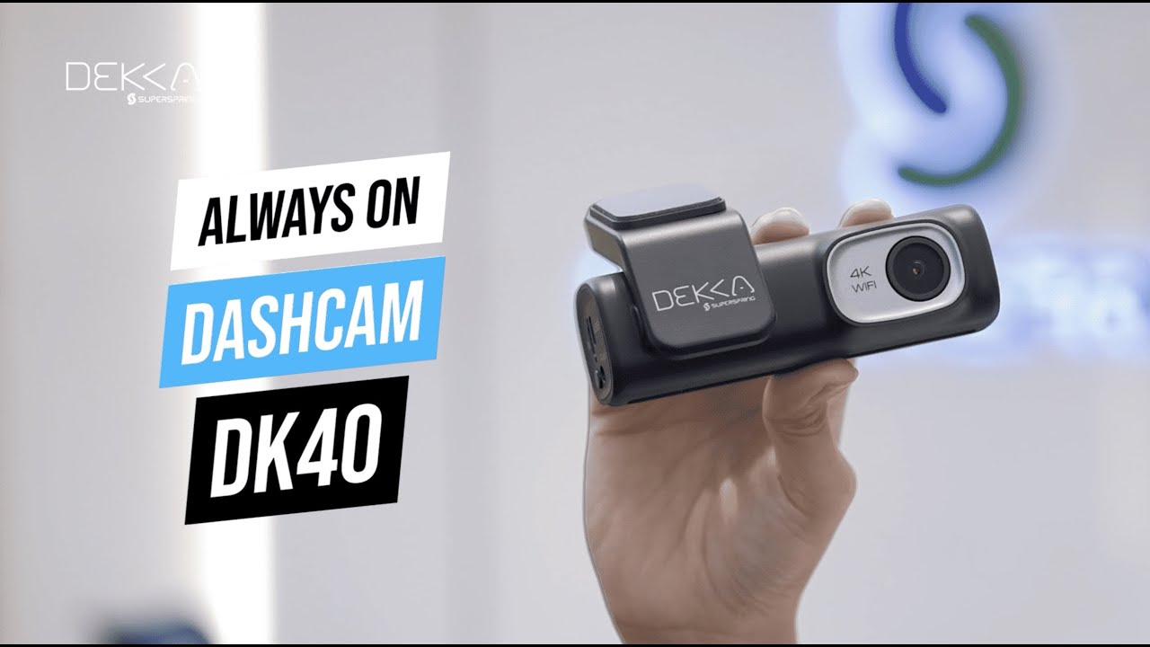 DASHCAM DENGAN RESOLUSI 4K! SUPER JERNIH & JELAS | DEKKA DK40 - YouTube