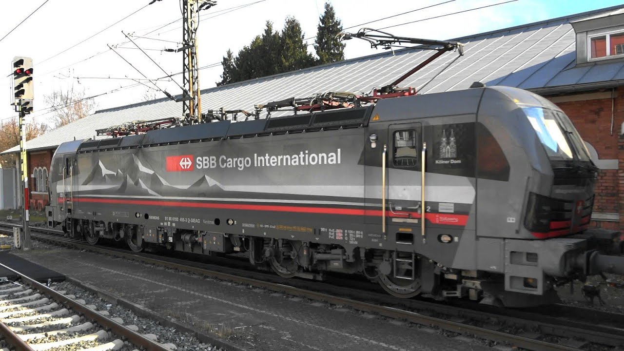 Regensburg Hbf: Viele lange Güterzüge aus verschieden Perspektiven: ÖBB ...
