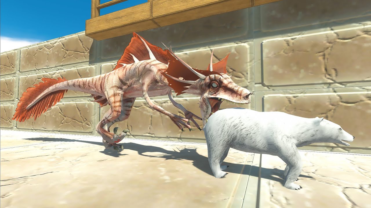 Animals and units escape the pursuit of evil dinosaurs! Who will ...